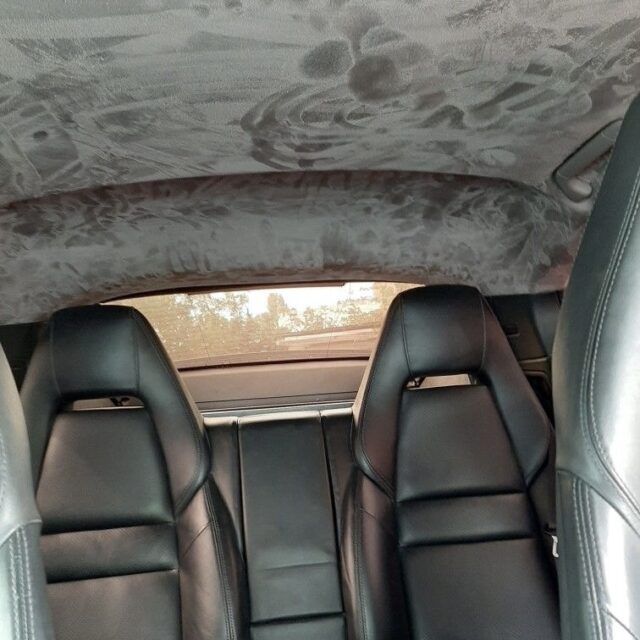 Material plafon auto tip Alcantara Negru, 100x150 cm, 1 metruliniar ...